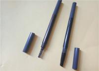 China Plastic Automatic Fine Brown Eyebrow Pencil With Brush ISO Certification for sale