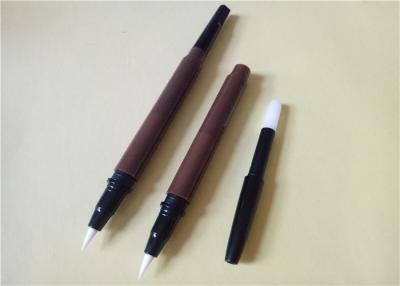 Cina ABS Taupe Eyeliner a doppia estremità Imballaggio Stampa del logo 143,8 mm Lunghezza in vendita