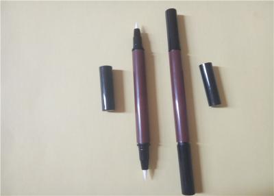 China Aanpasbaar ABS dubbel eind EyeLiner potlood Verpakking 141.3 * 11.5mm Te koop
