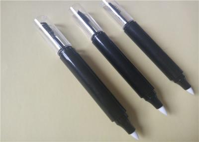 Chine Double utilisation ABS imperméable à l' eau Emballage crayon de sourcils Noir Couleur 141,7 * 11mm à vendre