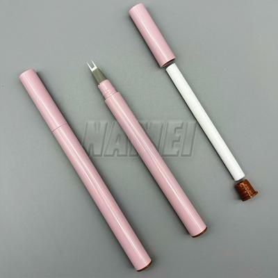 중국 개인 레이블 2 톱 눈꺼풀 펜 사용자 정의 튜브 눈꺼풀 컬렉션 조각 폼드 눈꺼풀 연필 컨테이너 판매용