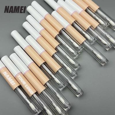 China 2 in 1Double Sided luxury empty lip balm stick lip gloss containers tube lipstick tube lip gloss tubes for sale