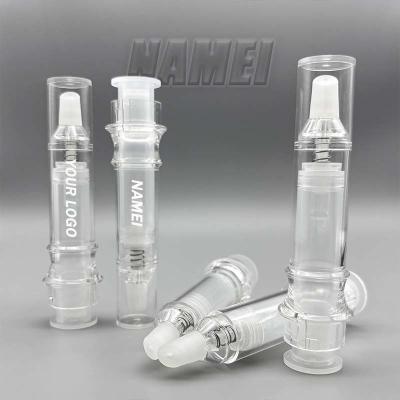 China Clear Wavy Lip Gloss Tubes Amazing Design Luxury Empty Lip Gloss Container for sale