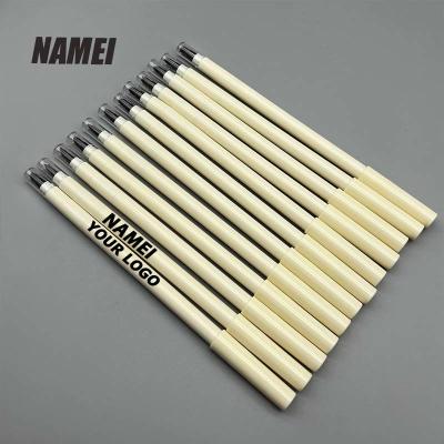 China Custom color private label plastic tube twist up round shape lip liner lip pencil container for lipstick for sale