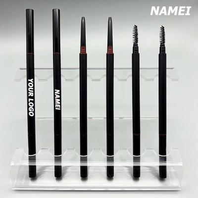 China Twist Up Design Eyebrow Pencil Container ABS Material Automatic Formula for sale