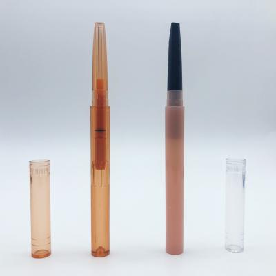 China OBM ODM Cosmetic Tube Empty Eyebrow Pencil Container Empty Cosmetic Pen Tube Container for Eyelash Eyebrow for sale