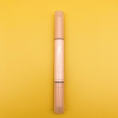 China Tubos de batom de cabeças duplas Esponja de sombra de olho Esponja de contorno de contorno de contorno embalagem cosmética à venda
