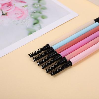 中国 Tube Container Multi - Function Professional Retractable Eyebrow Mascara Eyelash Brush Makeup Tool 販売のため