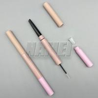 China Automatic Twist Up Eyebrow Pencil With Brush Applicator for sale