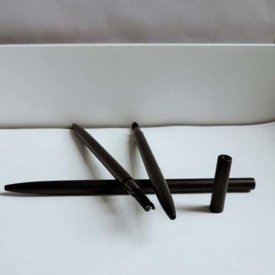 Cina Matita a sopracciglio impermeabile personalizzabile, matita a sopracciglio grande nera con pennello in vendita