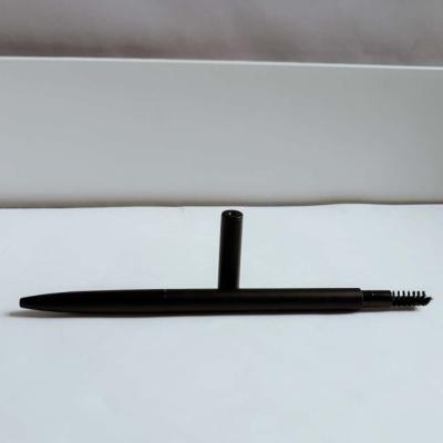 Cina Matita a sopracciglio impermeabile personalizzabile, matita a sopracciglio grande nera con pennello in vendita