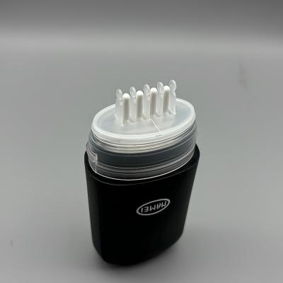 China Hair Dryer Tube Scalp Applicator Liquid Comb For Hair Tube Bottle Packaging Hair Dye 4 Layers Tube With Scalp Applicator Comb for sale