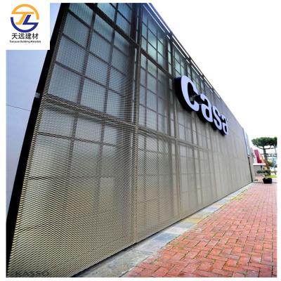 Cina CE Metallo PVDF rivestimento in alluminio metallo sospeso soffitto lineare 0,6 mm 0,7 mm in vendita