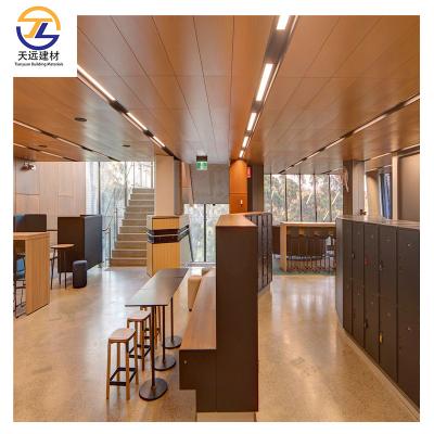 Cina Acciaio interni PVDF piastrelle di rivestimento in alluminio 1200mm soffitto metallo perforato in vendita