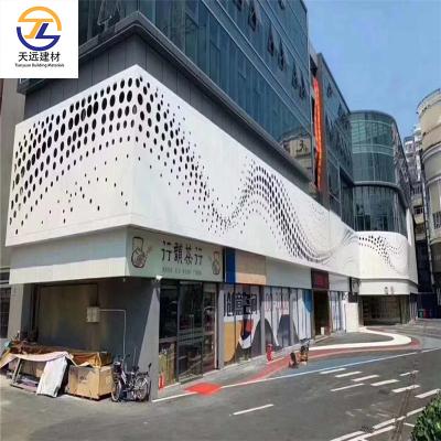 Cina Edifici commerciali Piastrelle in alluminio CE soffitto lineare in alluminio prefabbricato in vendita