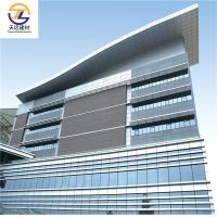 Quality Decorative Suspended Clip In Metal Ceiling Tiles With Grey Waterproof Acoustic for sale