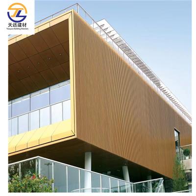 Cina Barricata in alluminio artistico 1220 x 2440 mm soffitto di alluminio a contrasto rivestimento PVDF in vendita