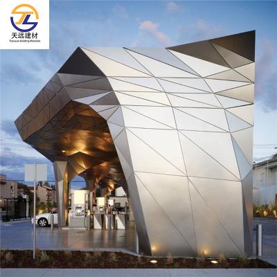 Cina Commerciale PVDF rivestimento in alluminio centro commerciale pannelli di soffitto perforati in metallo da 0,8 mm in vendita