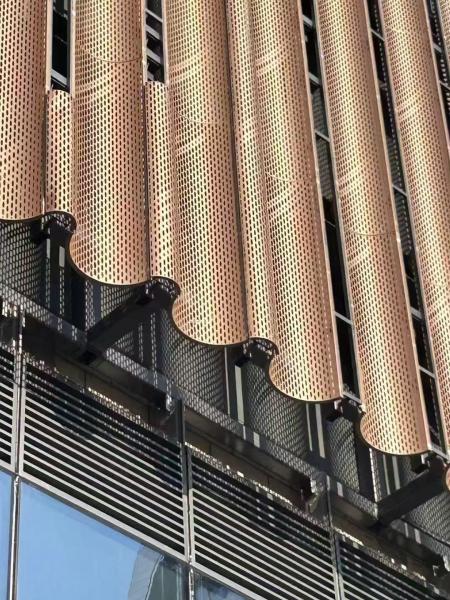 Quality Concrete Cover Lightweight Aluminium Roof Tiles Seamless Metal Strip Ceiling for sale