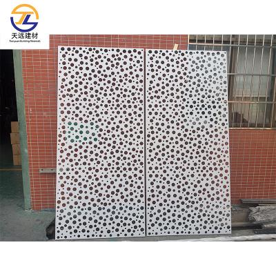 Cina Modello 3D Artistico di alluminio di soffitto in ardesia di alluminio pannelli d'arte murale in vendita
