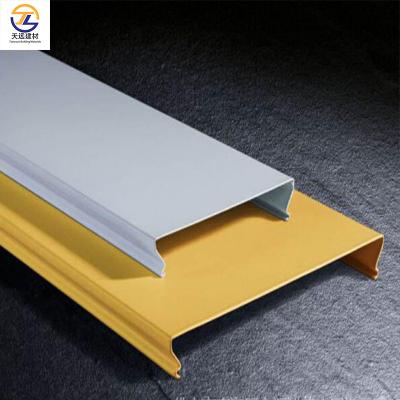 Cina soffitto in metallo rivestito in polvere di alluminio isolamento termico edificio per uffici soffitto in lamiera di alluminio in vendita