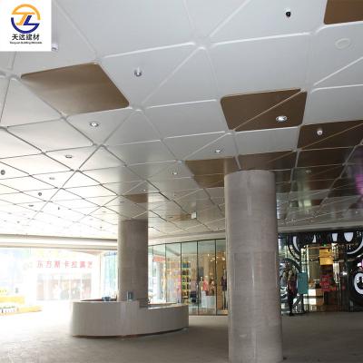 Cina Decorazione interna soffitto in lega di alluminio rivestito in polvere a prova di fuoco e insonorizzato in vendita