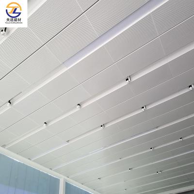 Cina Decorazione interna soffitto in lega di alluminio rivestito in polvere a prova di fuoco e insonorizzato in vendita