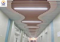 China TianYuan 6063 Aluminum U-Shaped Baffle Ceiling 1.0mm for Commercial Buildings for sale