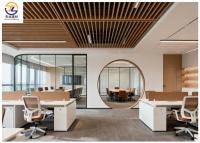 China Custom Aluminum Baffle Ceiling Profile 20-100mm Width Anodized Finish for sale