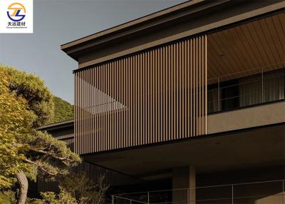China Wall Thickness 1.0mm To 5.0mm Wood Grain Aluminum Tube Moistureproof Durable Lightweight Ideal Construction Applications for sale
