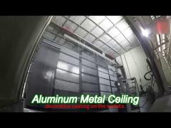 Modern Design Aluminum Screen With Black Groove For Indoor And Outdoor