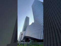 Betonbedekking Lichte aluminium daktegels naadloos metalen bandplafond