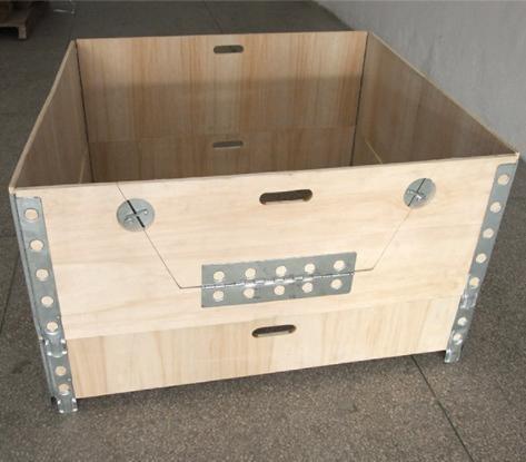 Immagazzinaggio Caste di pallet in legno 4 vie Caste a pallet in legno