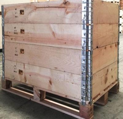 China Logistics Stackable Wooden Boxes Transportation Large Wooden Boxes Storage Coaming Box for sale
