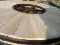 Quality Durable Big Wooden Wire Spool Round Electric Cable Reel Wooden 1500mm for sale