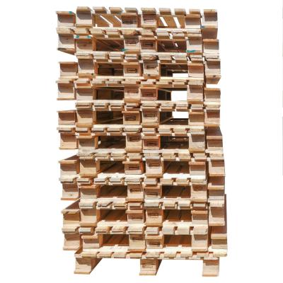 Cina Paletti di legno duro non fumigati Palette monofaccia a quattro vie ISO9001 in vendita