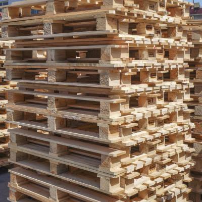 Cina SGS Test Non Fumigation Pallet Trattato a caldo Pallet di legno personalizzato in vendita