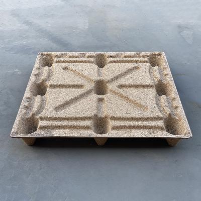 China High Temperature Resistant Moisture Molded Compressed Wood Chips MDI Pallets Factory Product For Formwork for sale