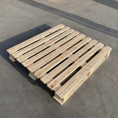 China Wooden Pallets 4-Way Entry Double Faced Style Customizable Load Best Sale Warehouse Packaging Logistics for sale