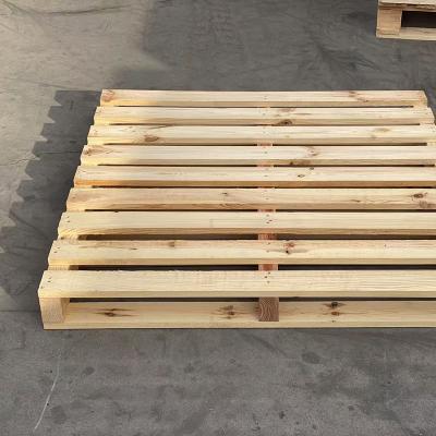 China Custom Size Sustainable Wooden Pallets for Export - Long-Lasting Warehouse Pallets for Logistics for sale