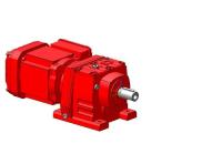 China Inline Helical Variable Speed Gear Reduction Motor Gearbox 160KW for sale