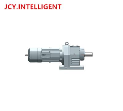 中国 螺旋式ギアモーター R97DRN132S4BE11/2W 5.5KW比 59.92電圧 230/400Vブルーグレー 2Wサイズ19*40mm 販売のため