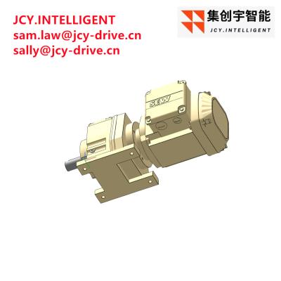 China 19.31 Elektrische motorrijtuig aandrijving Helicale bevel reducer 0,37 kW R37DRN71M4 Te koop
