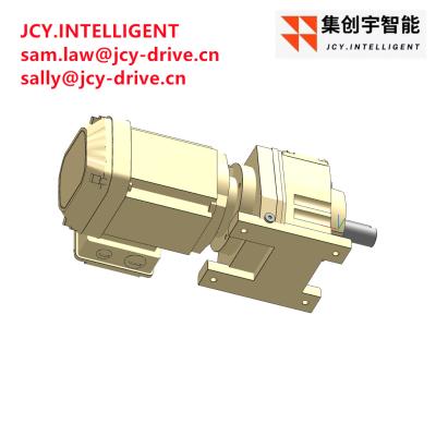 China 19.31 Elektrische motorrijtuig aandrijving Helicale bevel reducer 0,37 kW R37DRN71M4 Te koop
