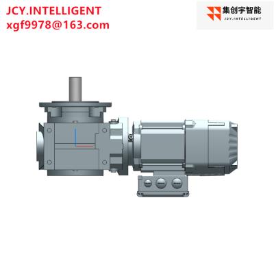 中国 375NM 駆動 ヘリカル・モーター・ギア・ユニット 0.55KW 158.45 300 Rpm 販売のため
