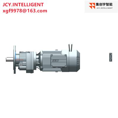 China 2.2KW Coaxial Helical Inline Gearbox Motor 1 Hp 3 Phase Gear Motor Reducer RF57 DRN100LS4/BE5HR/AL for sale