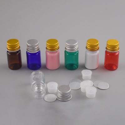 China 3ML 5ML Mini PP Multi-function Essential Oil Sample Dropper Bottles with Aluminum Cap Reagent Drop Pipette Bottle for sale