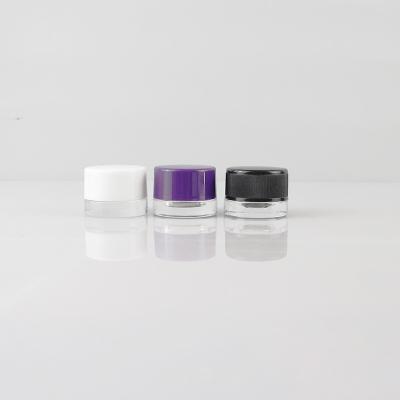 China 3g5g7g9g Mini Glass Jar with CR caps for sale