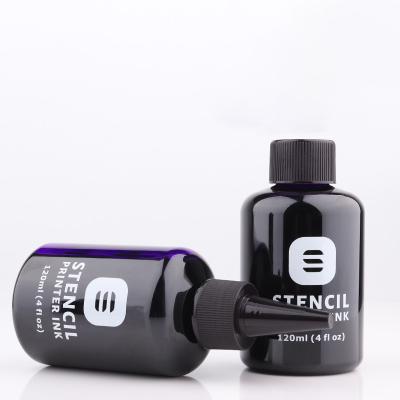 China 120 ML 4 fl oz LDPE PLASTIC OPAQUE SOLID BLACK LIGHTPROOF PLASTIC BOTTLE for sale