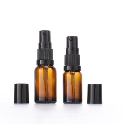 China Glass Bottle With Spray For Liquids 15ml for sale